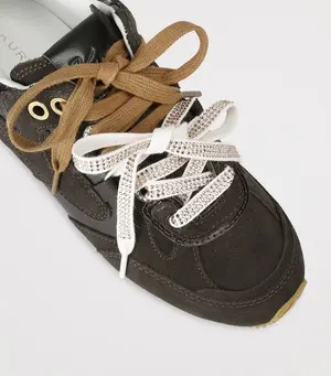 Kurt Geiger Suede Slim Runner Sneakers