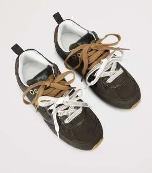 Kurt Geiger Suede Slim Runner Sneakers