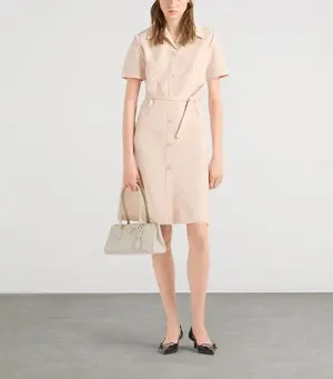Prada Medium Leather Galleria Top-handle Bag - Neutral