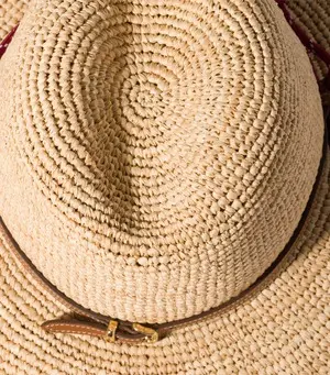 Miu Miu Raffia Wide-brim Hat