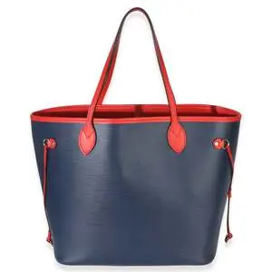 LOUIS VUITTON Epi Leather Neverfull Mm Tote Bag With Pochette