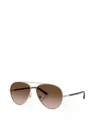 JIMMY CHOO Pilot Frame Sunglasses
