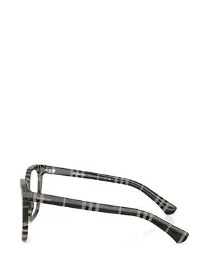 Burberry Checked Browline Glasses
