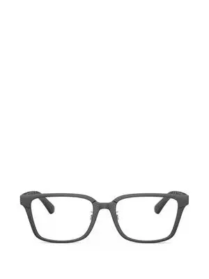 Burberry Rectangle Frame Eyeglasses - Grey