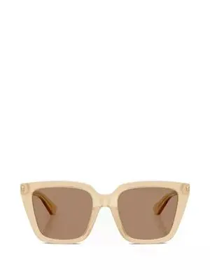 Burberry Square Frame Sunglasses - Neutrals
