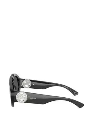 Burberry Round Metal Sunglasses