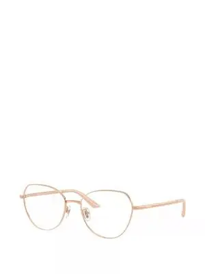 Versace Oval Frame Eyeglasses