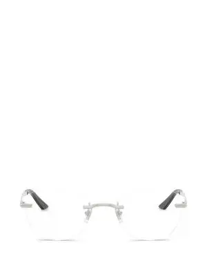 Versace Rimless Eyeglasses