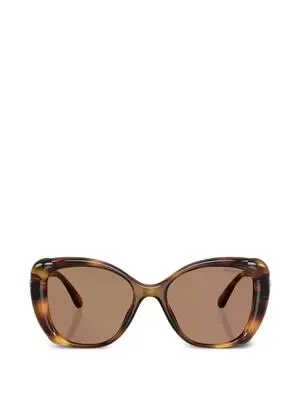 SWAROVSKI Havana Square-frame Sunglasses - Brown