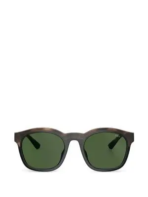 POLO RALPH LAUREN EYEWEAR Polo Ralph Lauren Round Frame Sunglasses - Brown