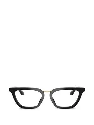 Giorgio Armani Cat Eye Frame Eyeglasses - Black