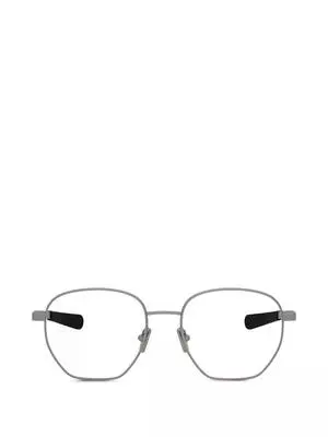 Moncler Geometric-frame Glasses - Grey