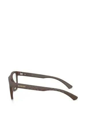 Burberry Square-frame Glasses - Brown