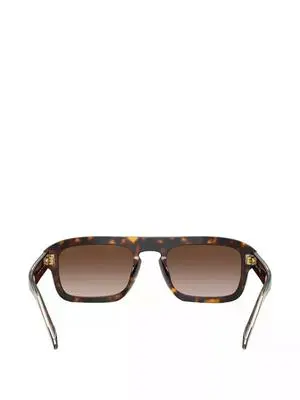 VOGUE EYEWEAR Tortoiseshell Effect Rectangle Frame Sunglasses