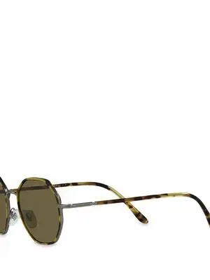 Giorgio Armani Hexagon-shaped Sunglasses