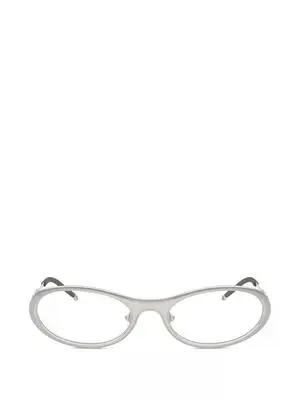 DIESEL® Oval-frame Glasses - Silver