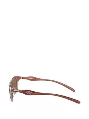 DIESEL® D-logo Rectangle-frame Sunglasses