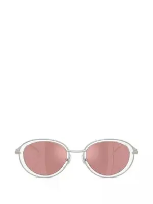 DIESEL® Round Frame Sunglasses - Silver