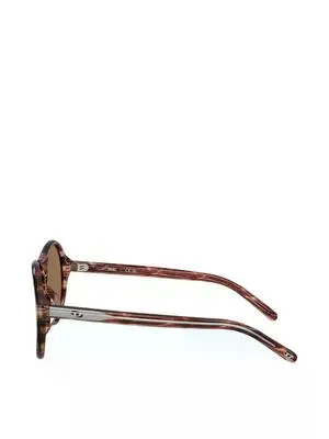 DIESEL® Logo-plaque Pilot Sunglasses