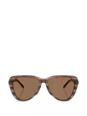 DIESEL® Pilot Frame Sunglasses - Brown
