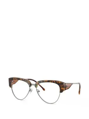 DIESEL® Tortoiseshell-effect Cat-eye Glasses