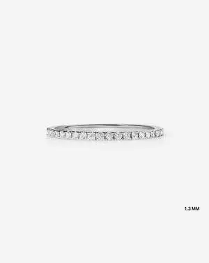 RING CONCIERGE Ring Concierge Platinum Pave Diamond Eternity Ring