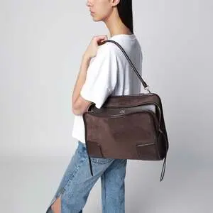 Loewe Large Suede Amazona 180 Bag