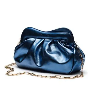 DANNI RO Lisbon Large Clutch - Blue