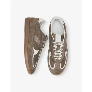 ALOHAS Rife Suede Trainers - Taupe