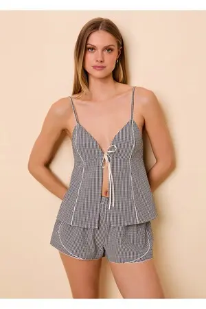 Solid & Striped Sleeveless Camis Tanks For Women