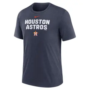 Nike Houston Astros Stacked Mlb T-shirt - Blue