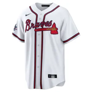 Nike Deion Sanders Atlanta Braves Mlb Replica Jersey - White