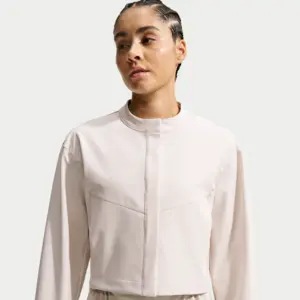 Nike Button Detailed Performance Tops For Women