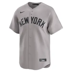 Nike Giancarlo Stanton New York Yankees Dri-fit Mlb Limited Jersey - Grey