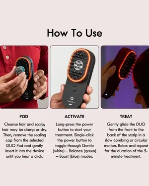 LADUORA Duo 4-in-1 Scalp & Hair Care Device Starter Kit