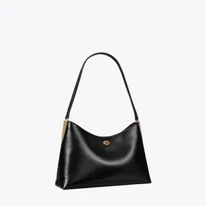 Tory Burch Small Robinson Shoulder Bag - Black