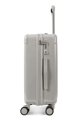 HEDGREN Nostos Glossy Spinner Carry-on Luggage - Pebble