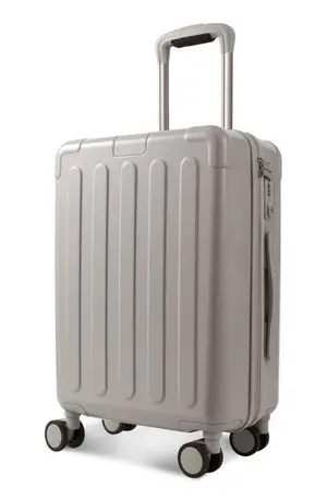HEDGREN Nostos Glossy Spinner Carry-on Luggage - Pebble