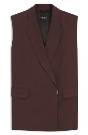 BOSS Jankania Linen Blend Vest