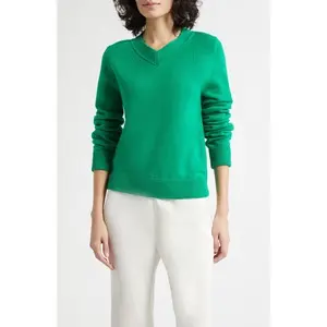 Posse Freddie V-neck Merino Wool & Cashmere Sweater