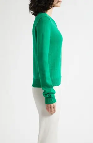 Posse Freddie V-neck Merino Wool & Cashmere Sweater