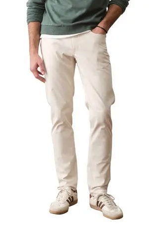 Marine Layer Five-pocket Undercover Slim Straight Leg Tech Pants