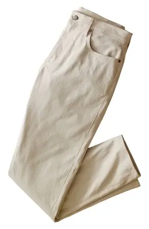 Marine Layer Five-pocket Undercover Slim Straight Leg Tech Pants