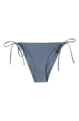 Mango Side Tie Bikini Bottoms - Blue