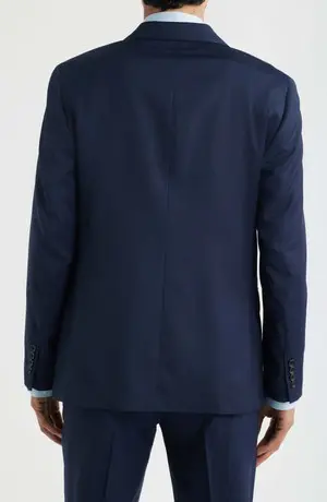 Bonobos Jetsetter Standard Fit Stretch Wool Suit Jacket - Light Navy