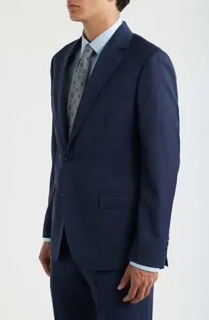 Bonobos Jetsetter Standard Fit Stretch Wool Suit Jacket - Light Navy