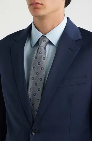 Bonobos Jetsetter Standard Fit Stretch Wool Suit Jacket - Light Navy