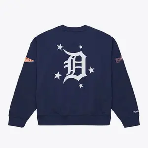 Mitchell & Ness Detroit Tigers Sweatshirt - Navy