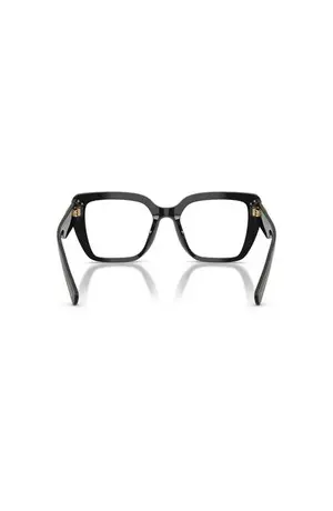 Dolce & Gabbana Square Acetate Eyeglasses - Black