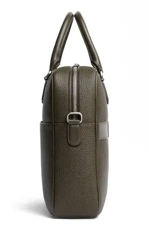 CARL FRIEDRIK Dunloe Briefcase - Dark Olive
